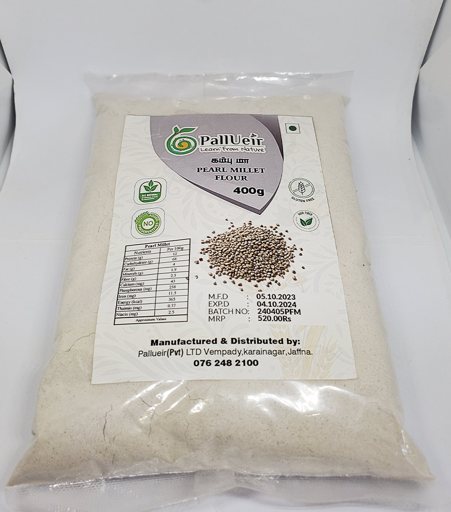 Pearl Millet Flour 400g – Pallueir Farmers Market